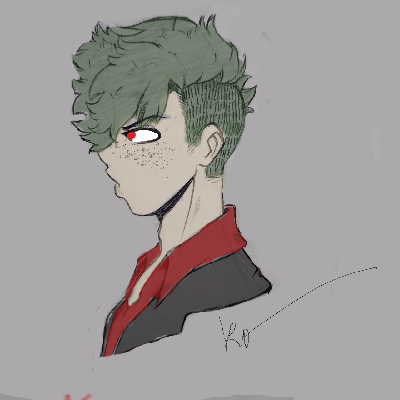 V!deku pose #1 by faultylosergirl64 on DeviantArt