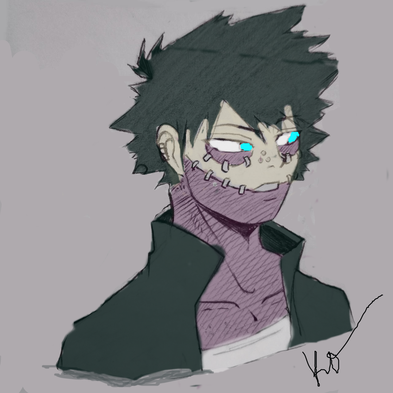 dabi drawing #1 by faultylosergirl64 on DeviantArt