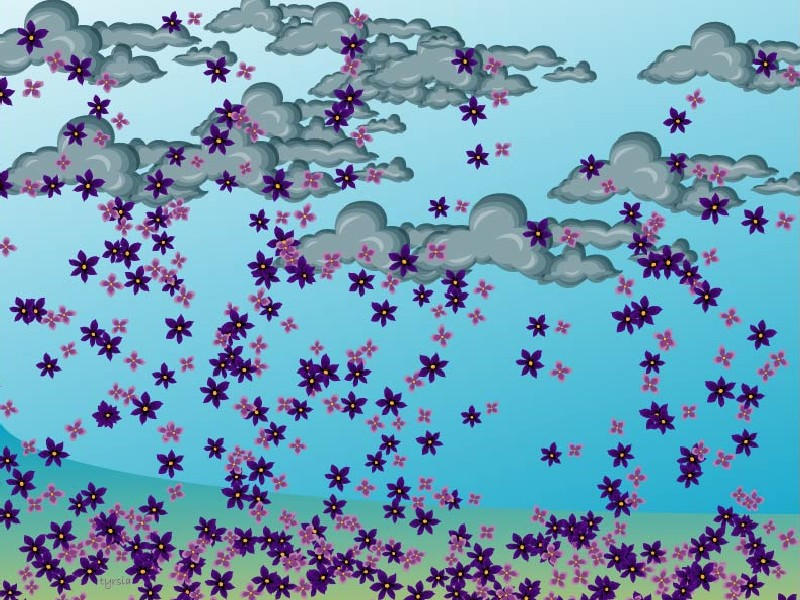 Raining Flowers by tyrsia on DeviantArt