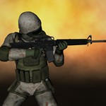 Soldier firing flash test by Dangerman-1973 on DeviantArt