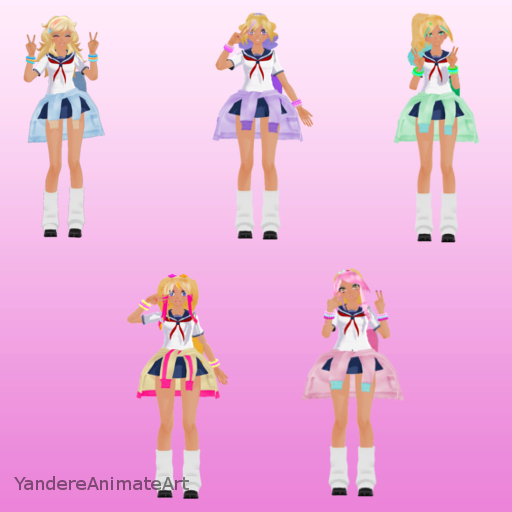 MMD TDA Bullies +DL by YandereAnimateArt on DeviantArt