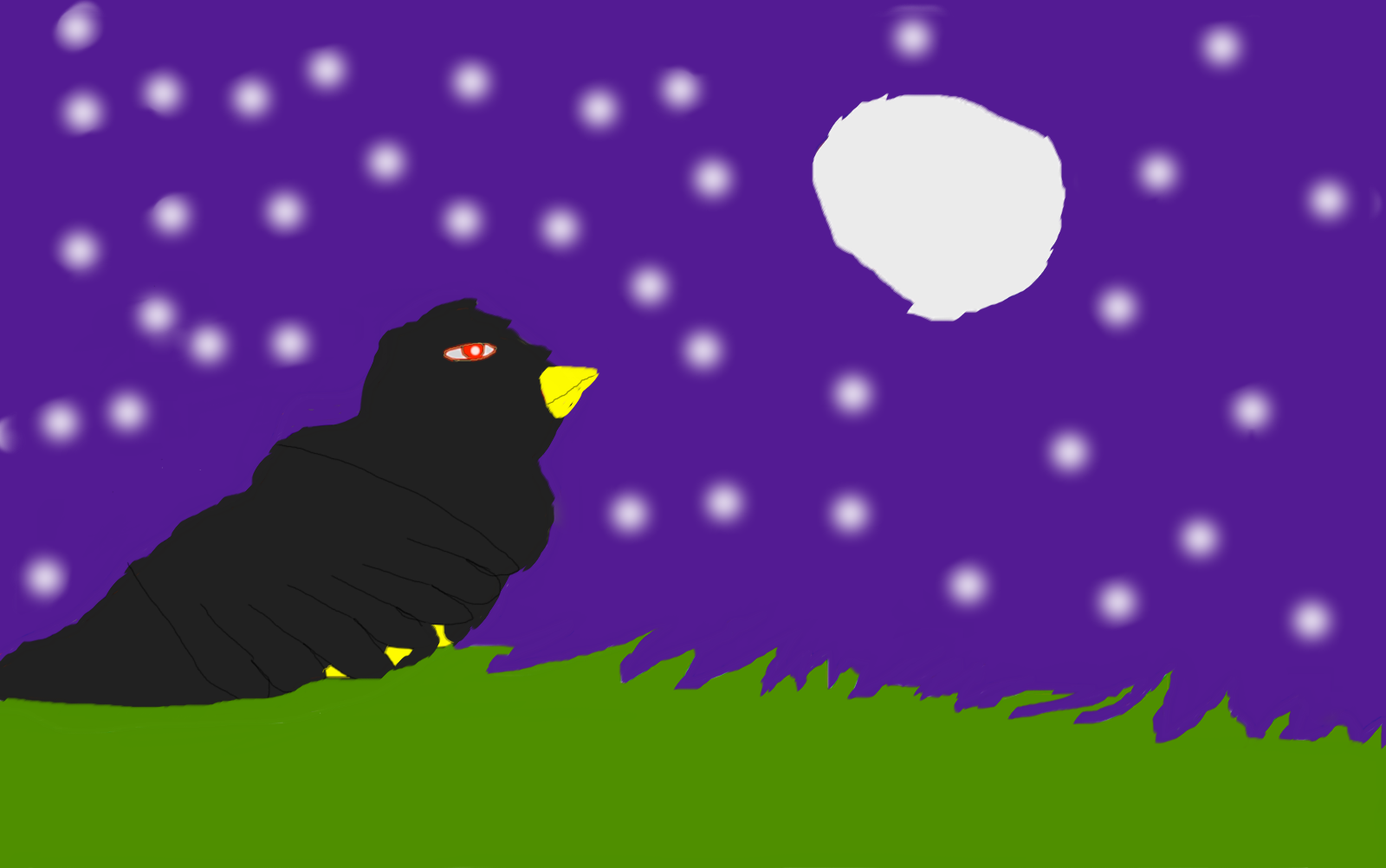 Raven's Starry Night by Legogeek84 on DeviantArt