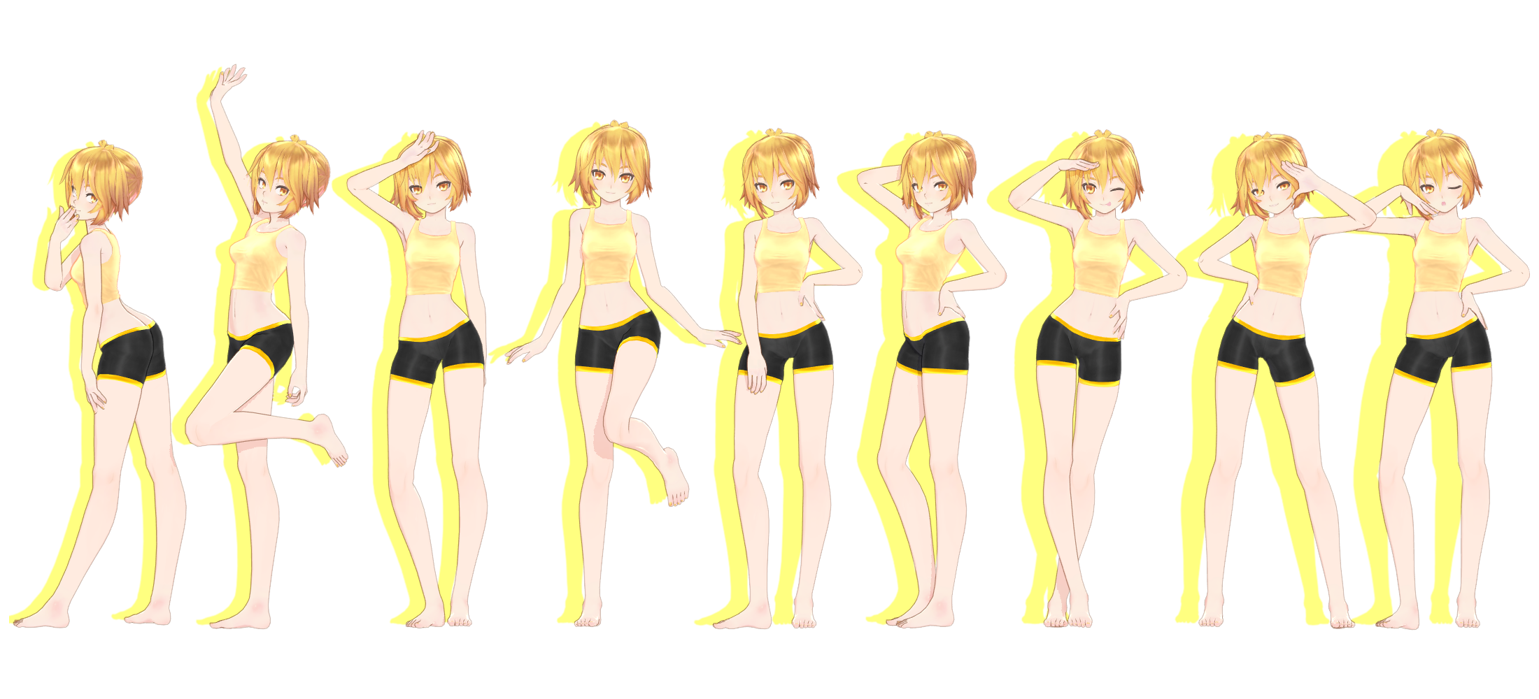 MMD Simple pose Download by KouyuukiMMD on DeviantArt