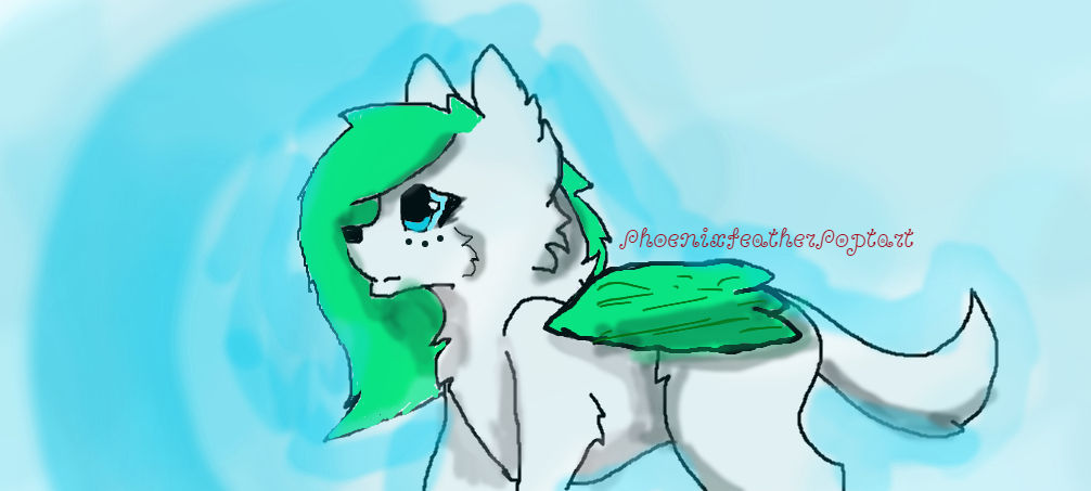 Hestia the wolf with wings by RatRatRevolution on DeviantArt