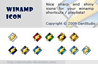 Winamp Icon by DanStudio on DeviantArt