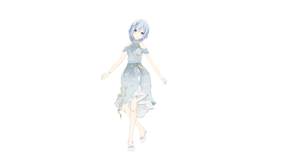 Flower Mermaid Kanade MMD MODEL DL by BelovedSweetGirl on DeviantArt