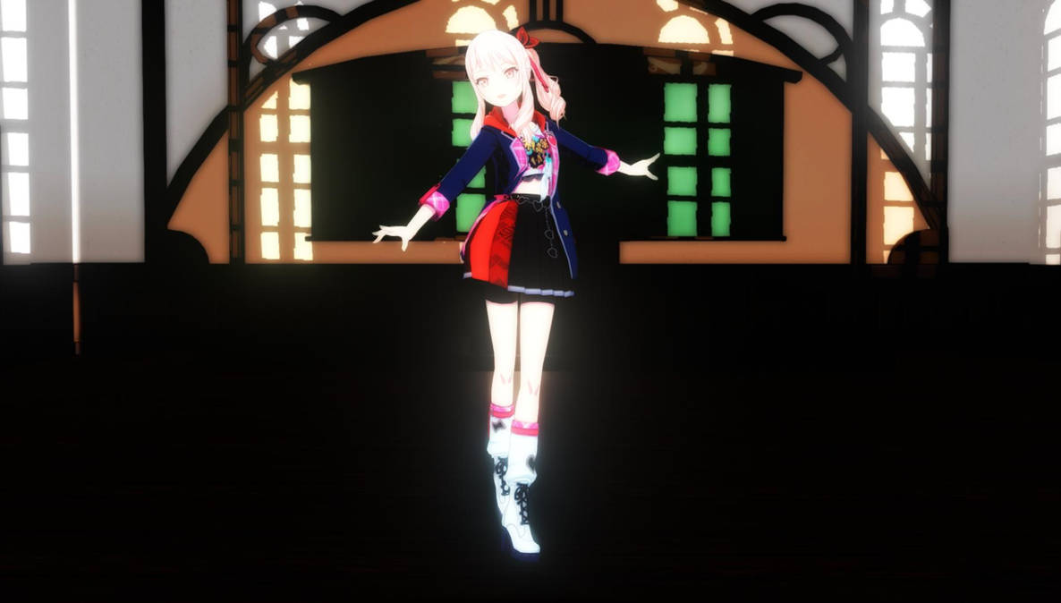 Cute Fes Mizuki Akiyama MMD MODEL DL (DOWN) by BelovedSweetGirl on ...