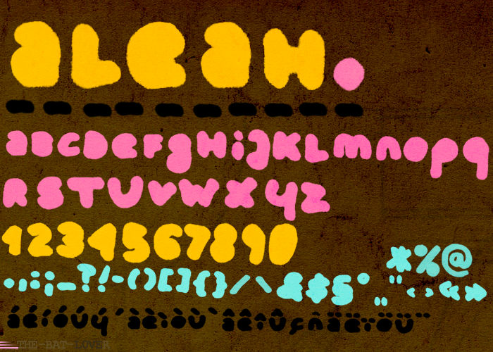 ALEAH.font by THE-BAT-L0VER on DeviantArt