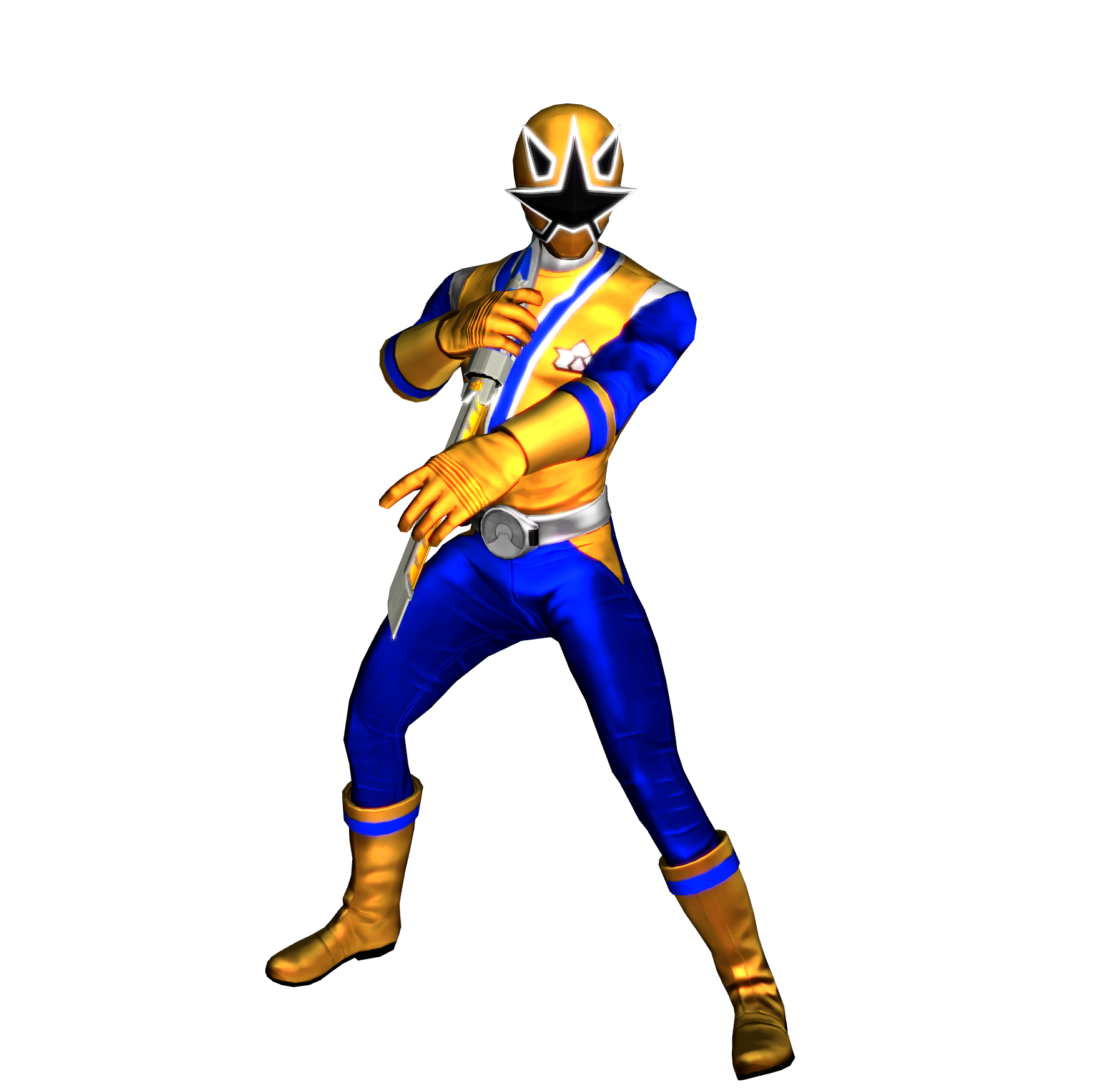 PRLW - Gold Samurai Ranger for XPS/XNALARA by Injustizz on DeviantArt