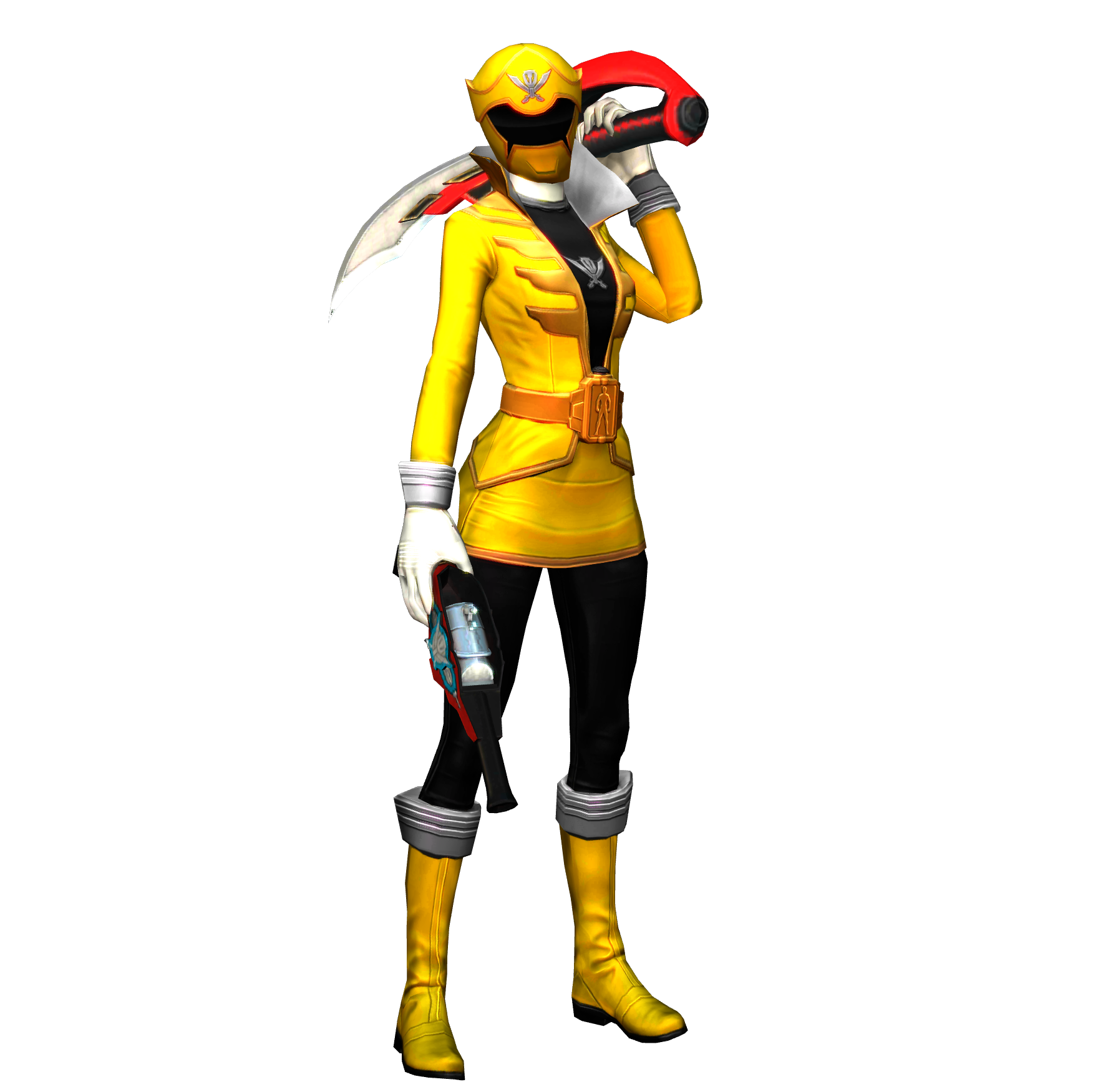 Yellow Super Megaforce Ranger