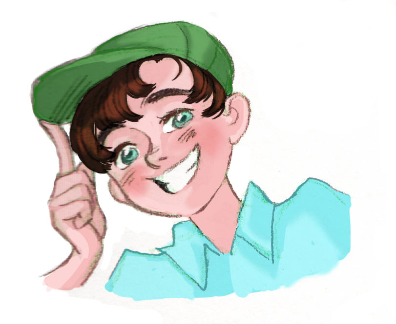 Self-Portrait Cartoon by coxamamy on DeviantArt