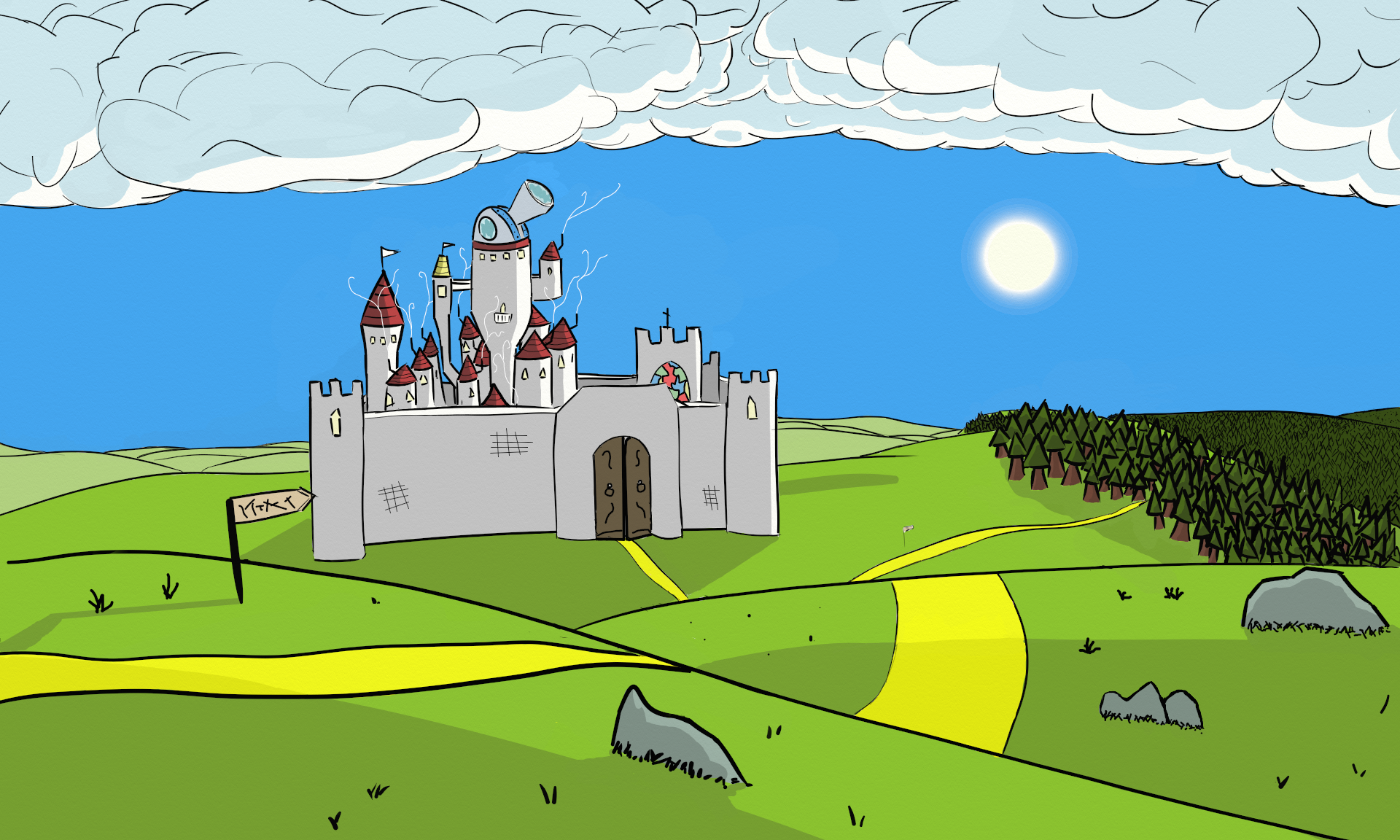 Cartoon practice by TheMolemeister on DeviantArt