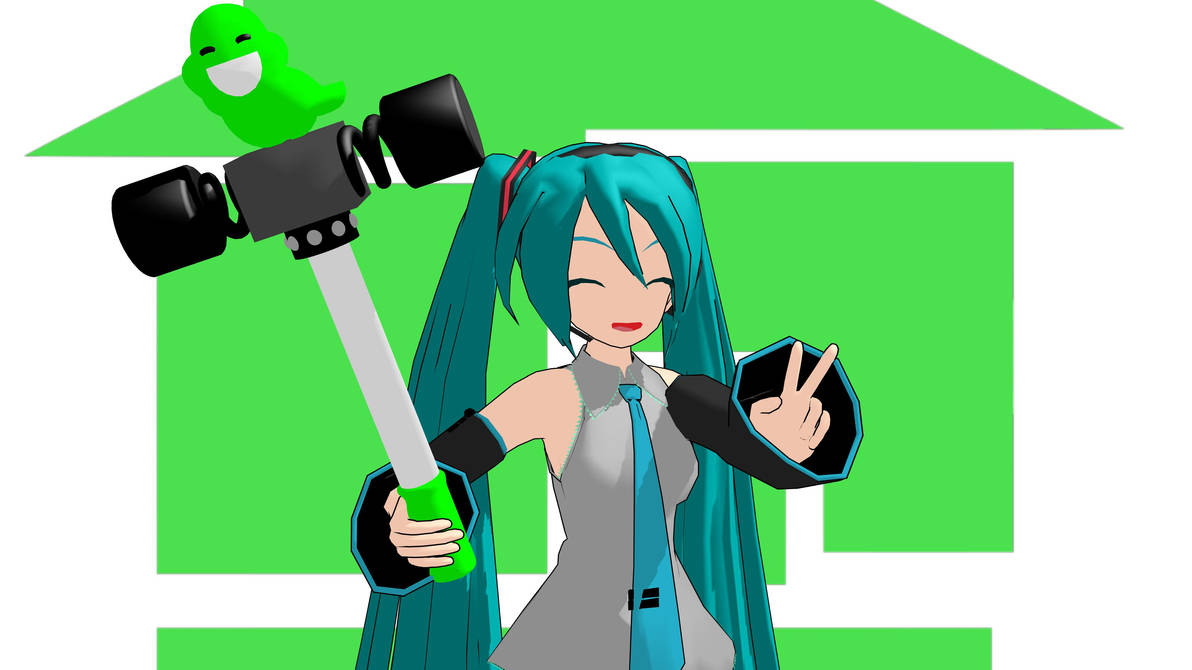 [MMD Homestuck] John Egbert's Pogo Hammer by Picho-JM on DeviantArt