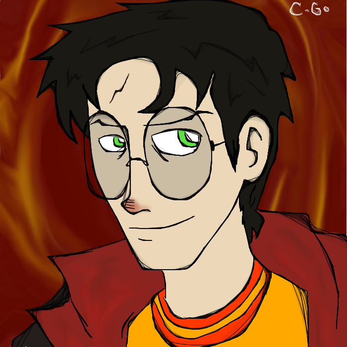 Hogwarts Portrait: Harry Potter by ThePenegade on DeviantArt