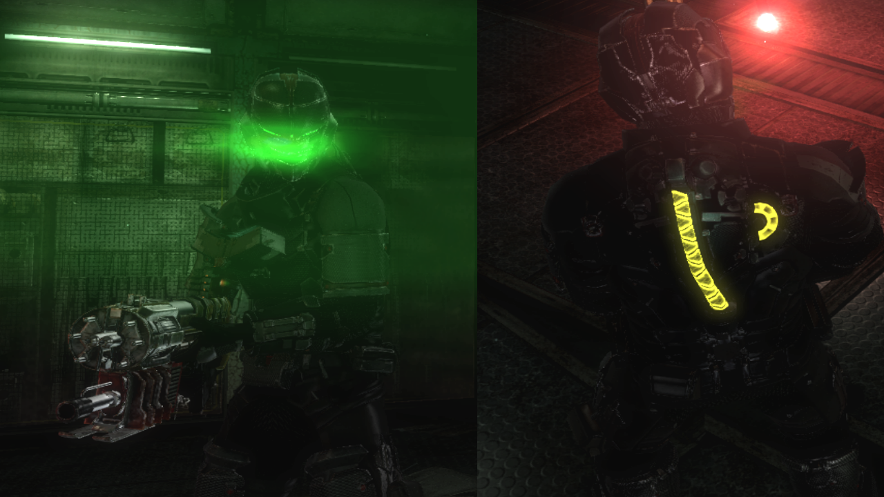 Visor and RIG Color Pack for Dead Space 3 (+DL) by Datmentalgamer on ...