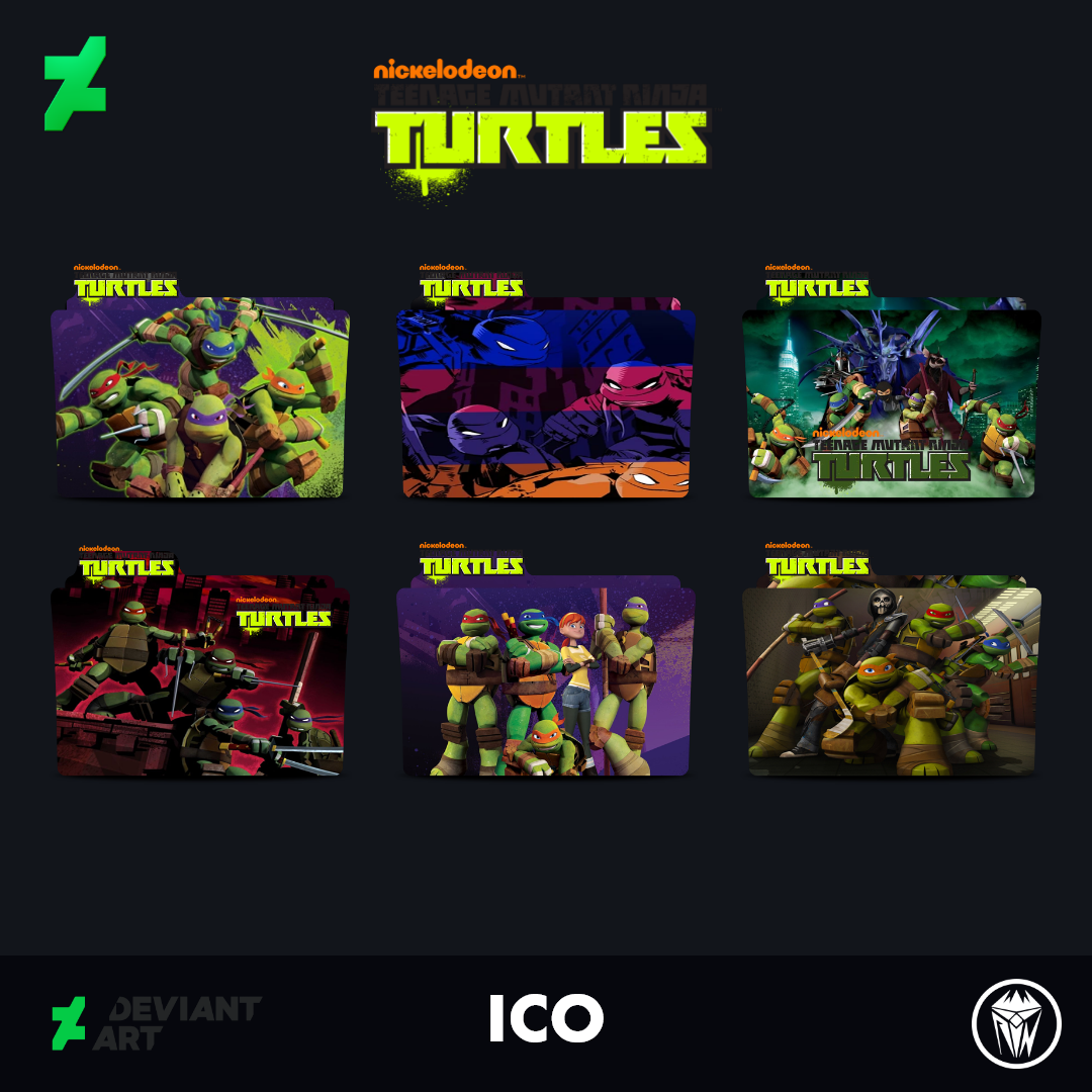 Tmnt2012 folder icon PACK by RTINJONS on DeviantArt