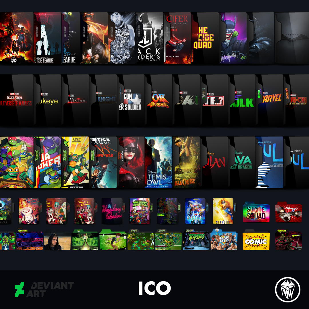 random folder icon pack by RTINJONS on DeviantArt