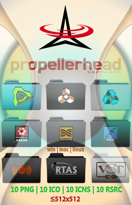 Propellerhead Icons by evolution99 on DeviantArt
