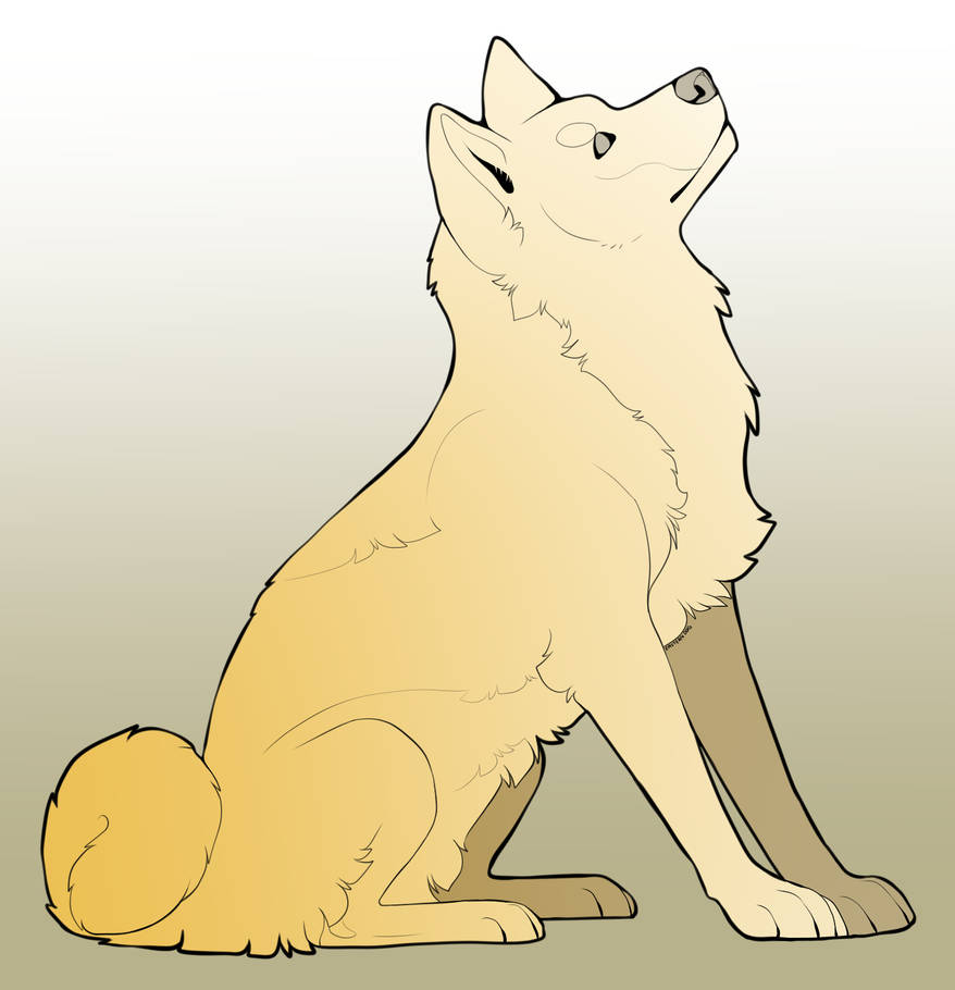 Akita-inu [F2U BASE] by EasternDog on DeviantArt