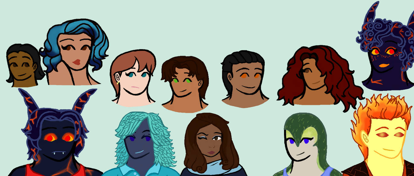 Human Ocs and AT Ocs by Moonstone27 on DeviantArt