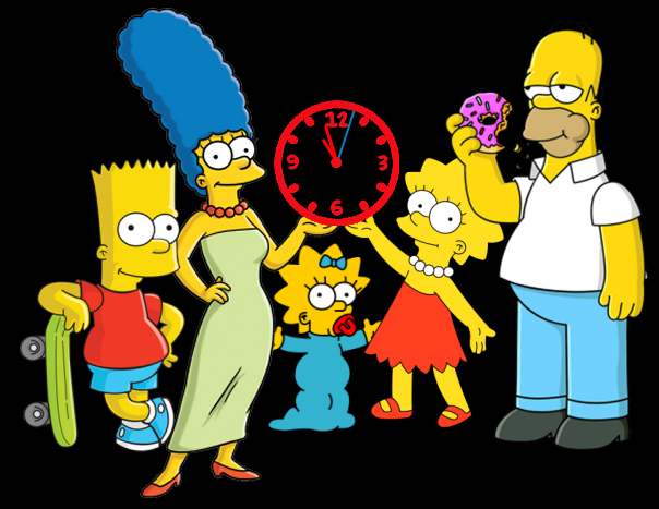 The Simpsons Clock by EricRobichaud73 on DeviantArt