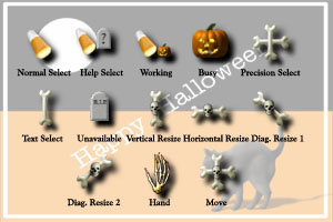 Halloween Cursors by anryugyo on DeviantArt
