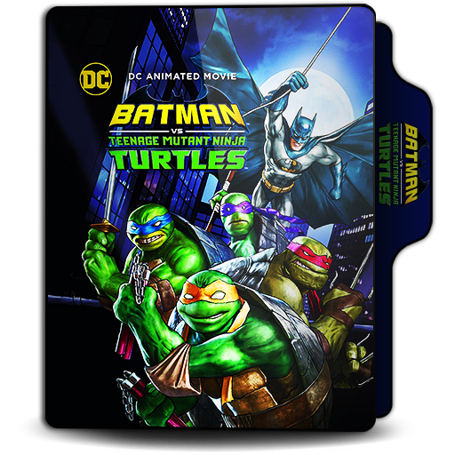 Batman vs. TMNT Folder Icon v2 by MiniZaki on DeviantArt