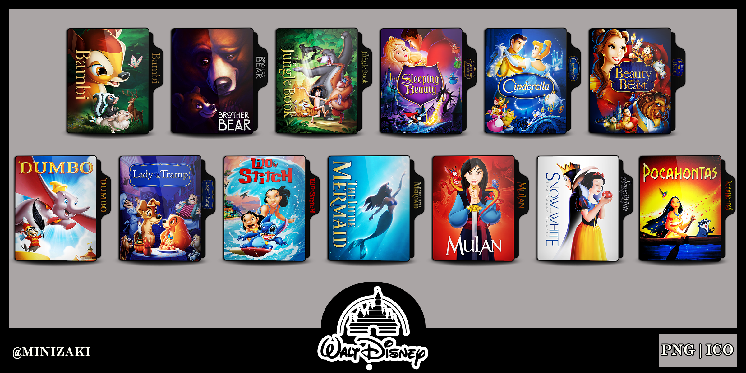 Disney Movie Collection by MiniZaki on DeviantArt