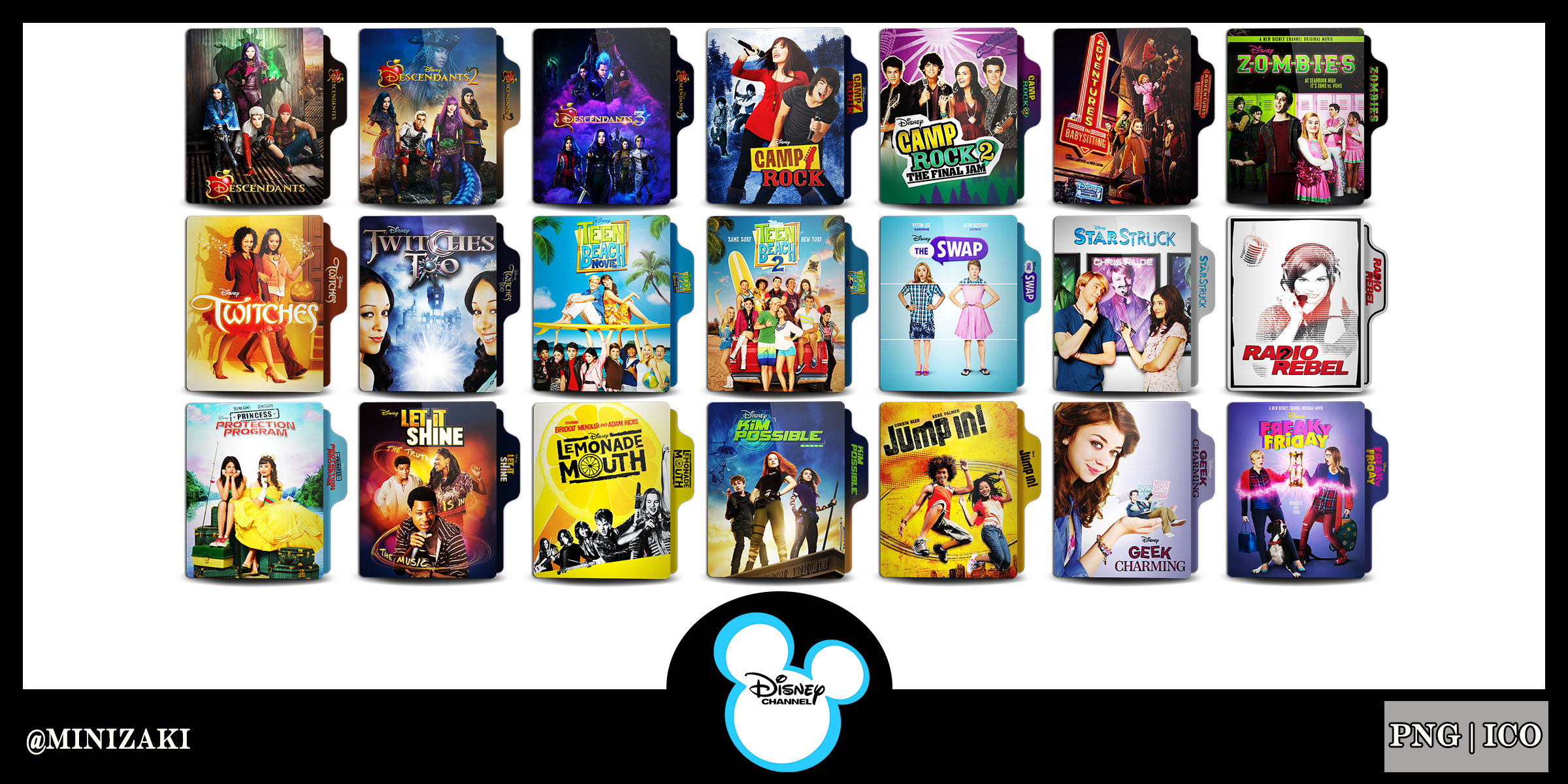 Disney Channel Movies by MiniZaki on DeviantArt