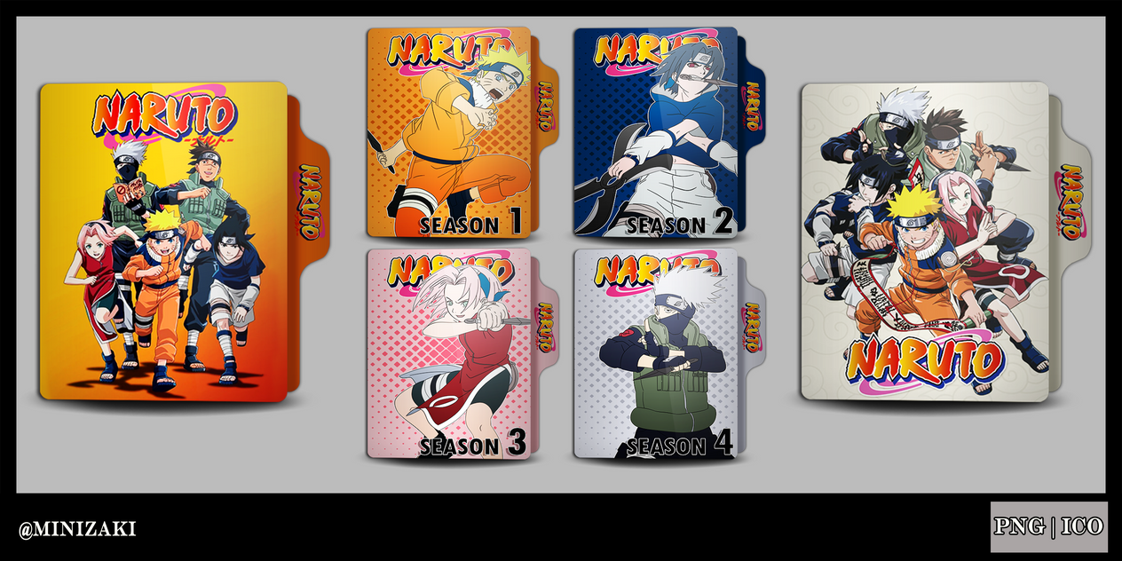 Naruto (Seasons 1-4) by MiniZaki on DeviantArt