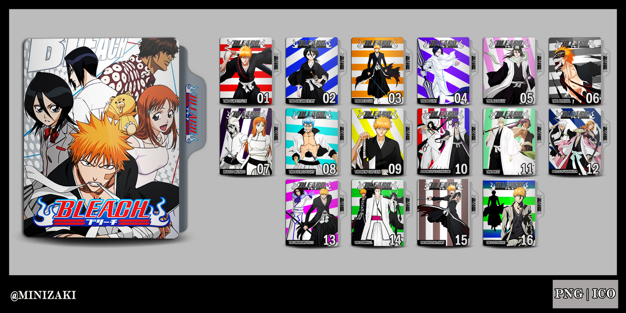 Bleach (Seasons 1-16) by MiniZaki on DeviantArt