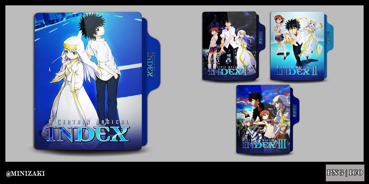 A Certain Magical Index (Seasons 1-3) by MiniZaki on DeviantArt
