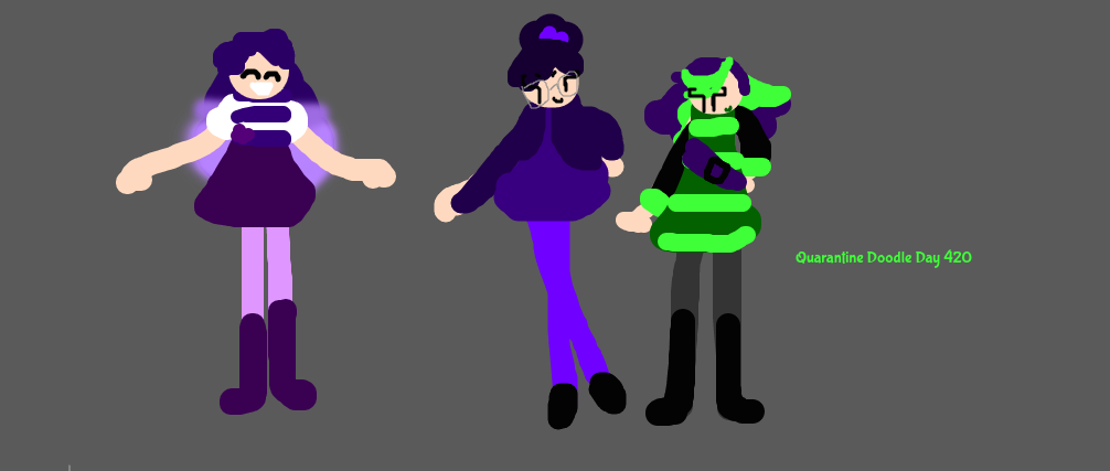 The Grapes Family-Doodle Day 420 by BooLooCrew on DeviantArt