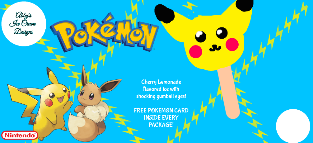 Pokemon Pikachu Popsicle