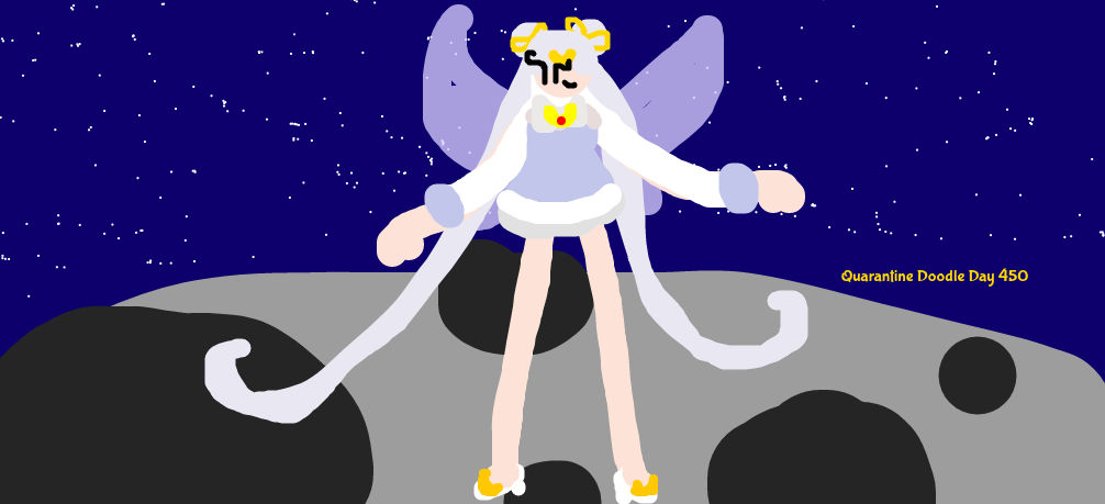 Sailor Theia-COVID Doodle Day 450 by BooLooCrew on DeviantArt