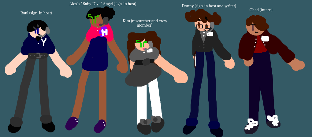 YDKJ Design Headcanons- Minor Staff Members by BooLooCrew on DeviantArt