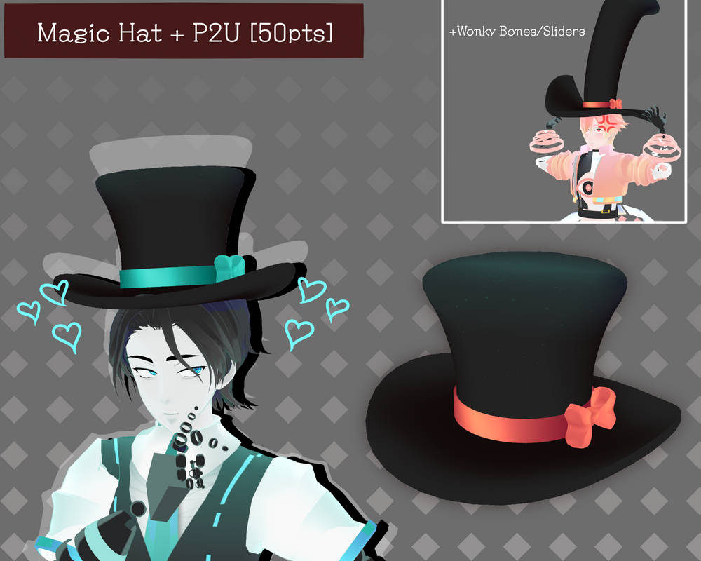 [MMD] Magic Hat +P2U [50pts] by RavAndCheese on DeviantArt