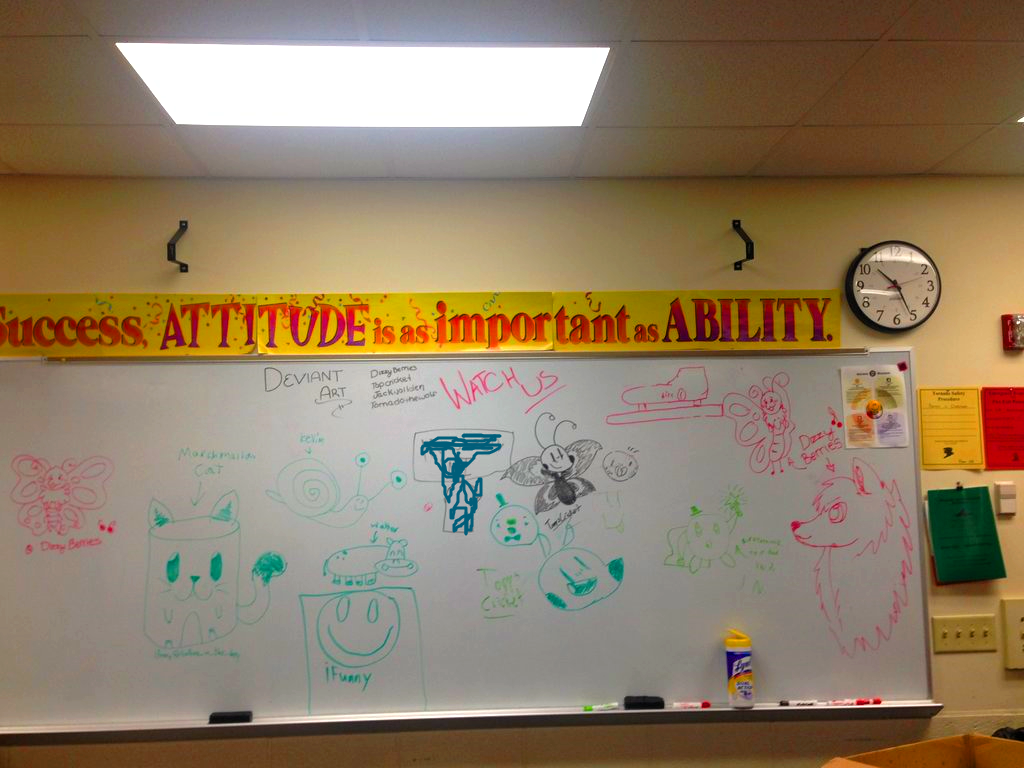 Whiteboard Collab ):3 by Tornadothewolf on DeviantArt