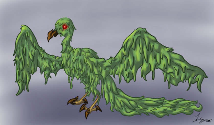 Really Doom-y Swamp Bird! (OF DOOM!) by Tigerett on DeviantArt