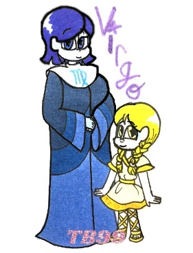 Alpha and Beta Virginis by TopazBunny99 on DeviantArt