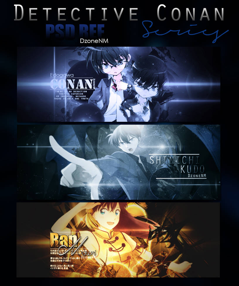 Detective Conan Series by DzoneNM on DeviantArt