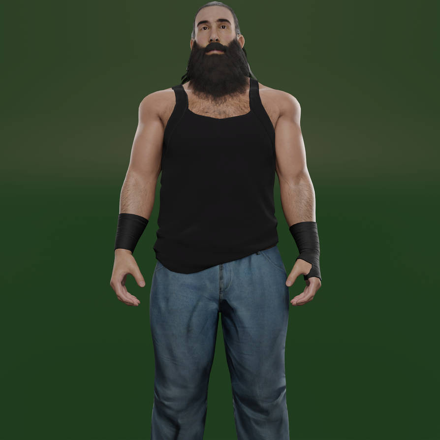 Luke Harper 2K20 (rigged) by DexPac on DeviantArt