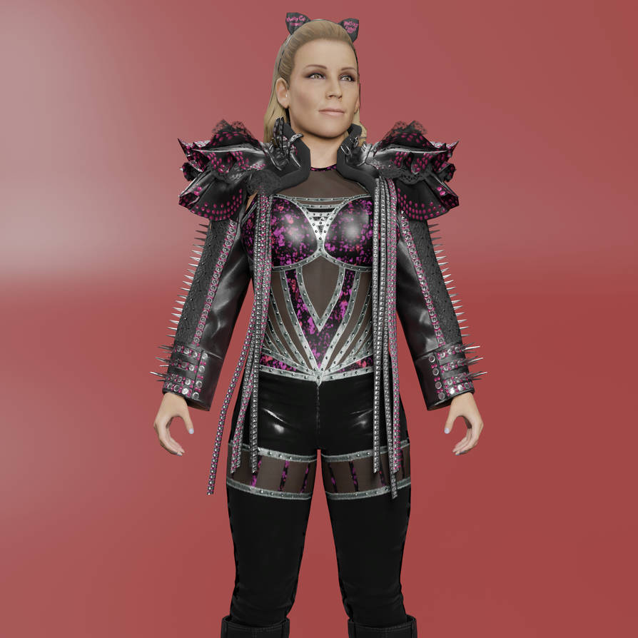 Natalya 2K20 (rigged) by DexPac on DeviantArt