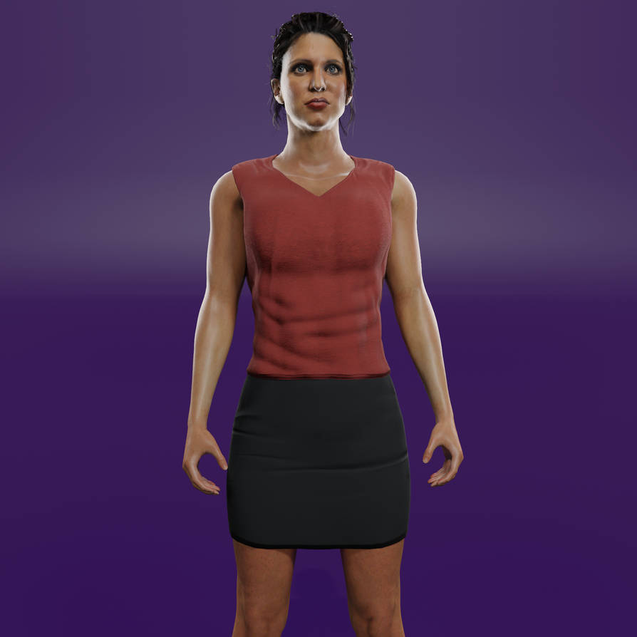 Stephanie McMahon '00 2K19 mod (rigged) by DexPac on DeviantArt
