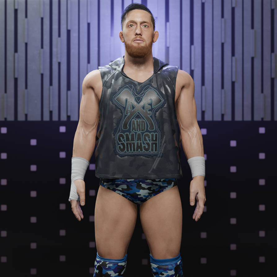 Kyle O'Reilly WWE 2K22 by DexPac on DeviantArt