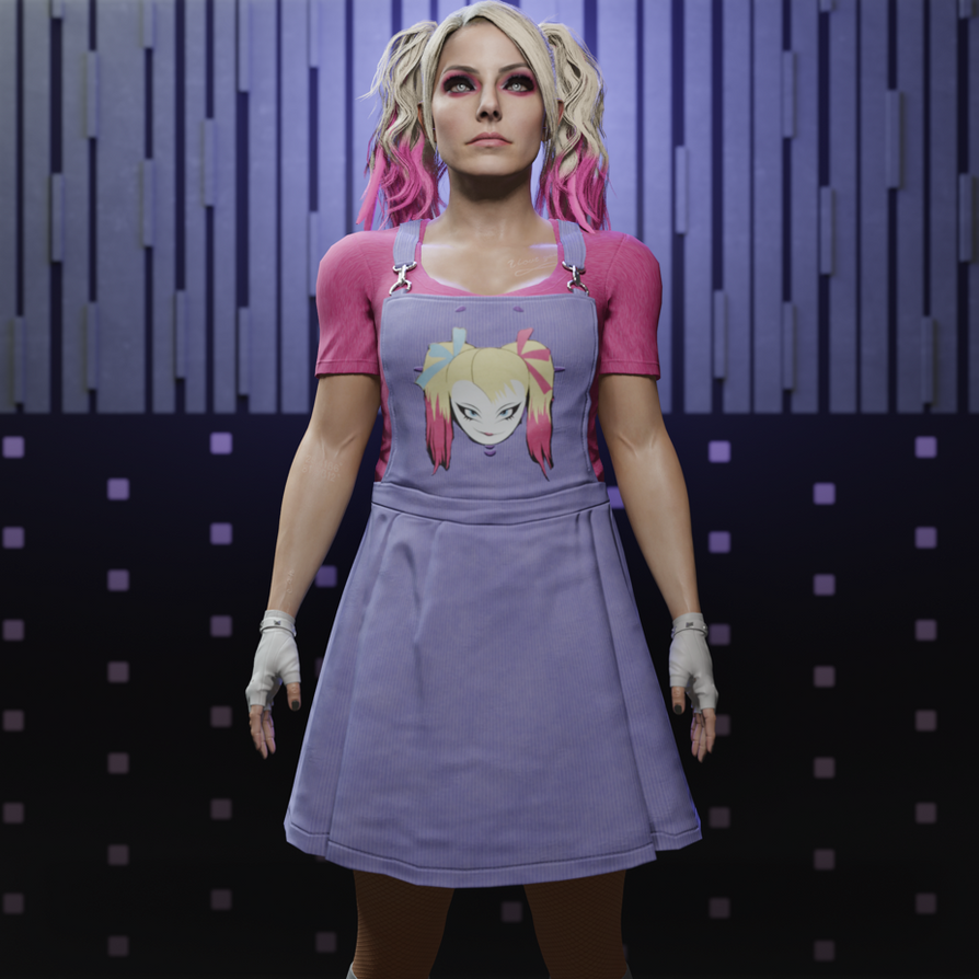 Funhouse Alexa WWE 2K22 by DexPac on DeviantArt