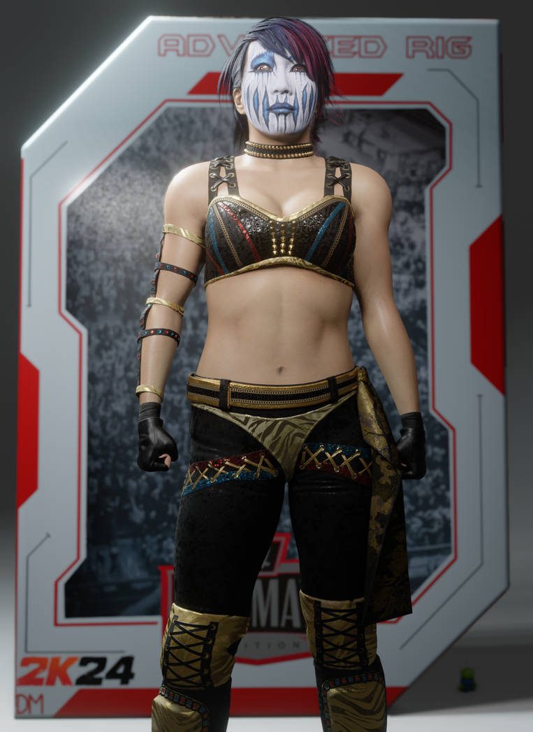 Asuka WWE 2K24 by DexPac on DeviantArt