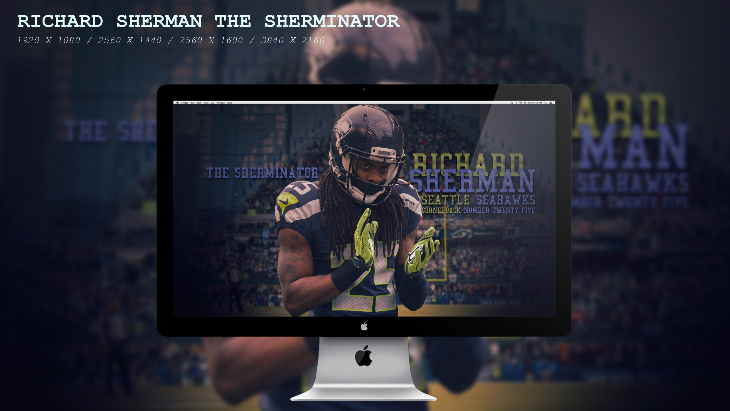 Richard Sherman The Sherminator Wallpaper HD by BeAware8 on DeviantArt