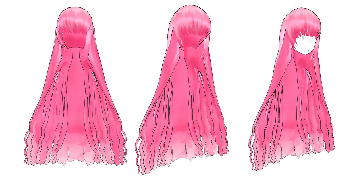 MMD : Bubblegum Wig + DL by Ayodan on DeviantArt