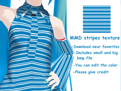 MMD Blue stripes texture DL by Utauvocaloidfan on DeviantArt